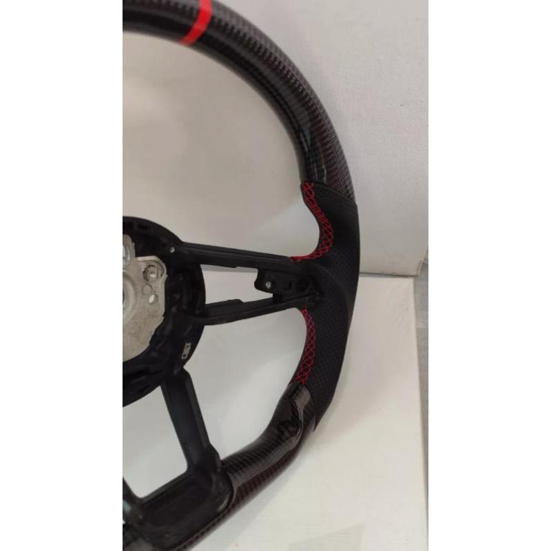 Racing Sport Steering Wheel Frame For Audi R8 TT TTRS TTS Carbon Fiber ...