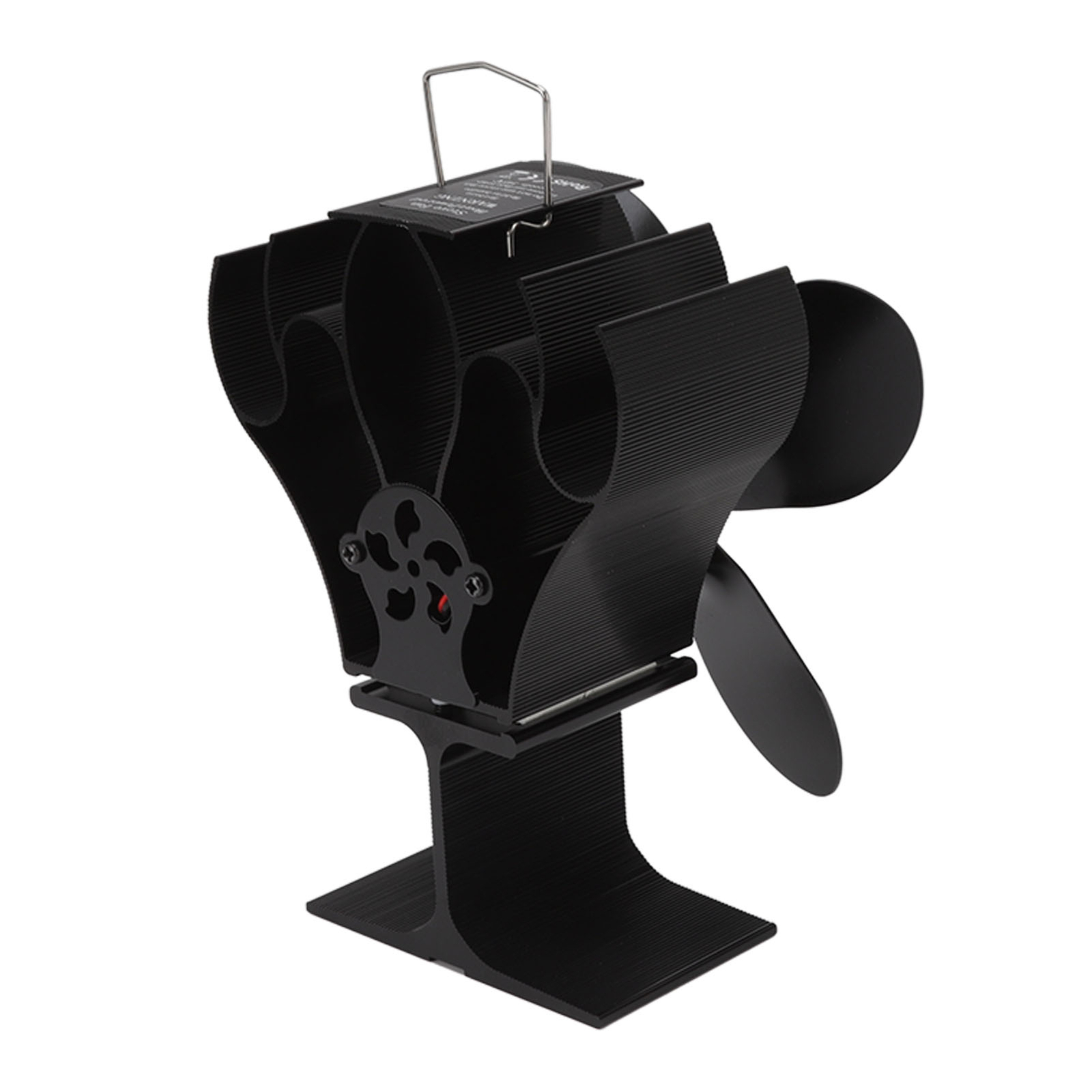 Heat Powered Stove Fan Self Starting Heat Resistant Aluminum Alloy ...