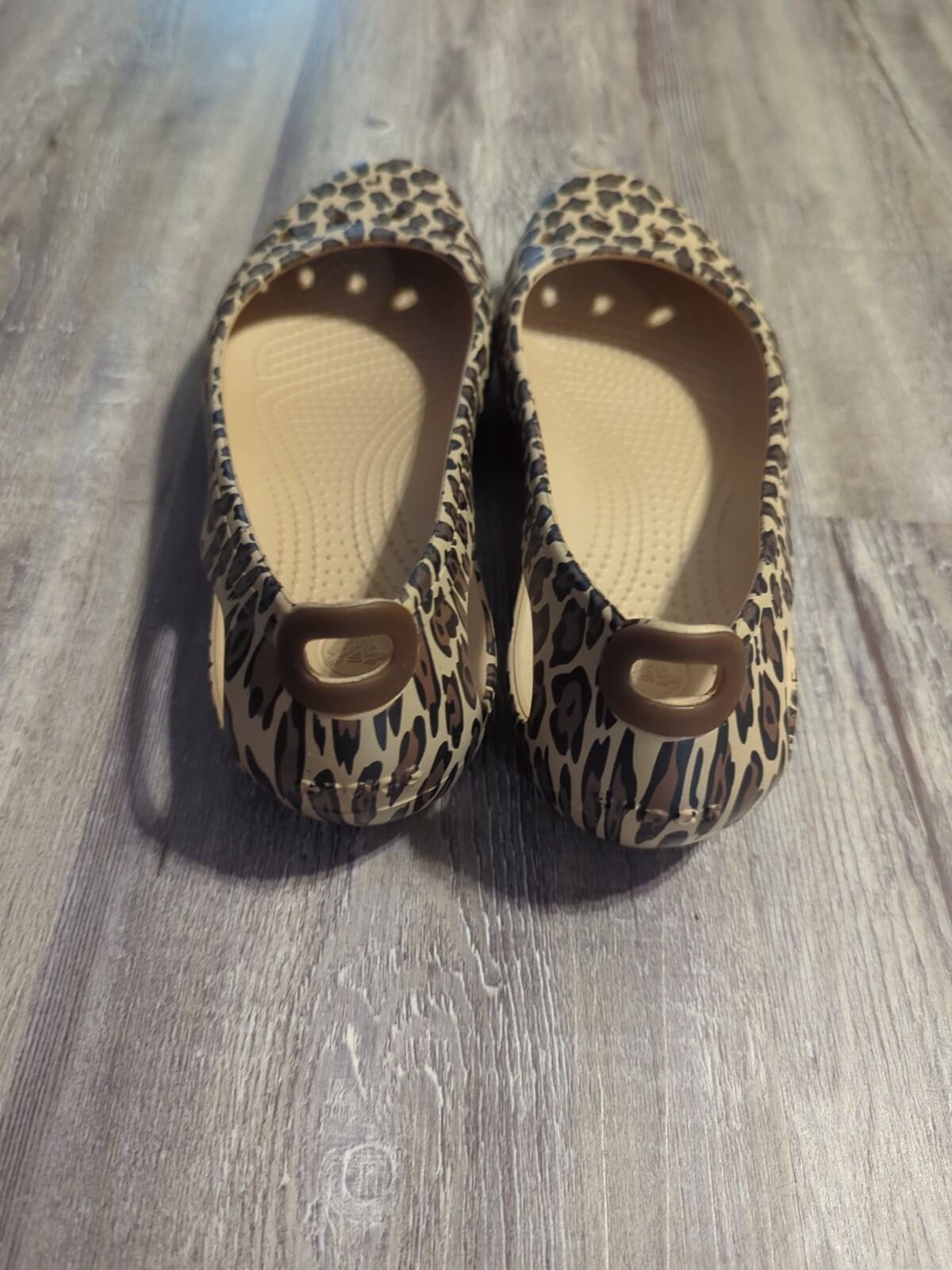 Crocs Women's Kadee Animal Print Leopard Slip-On Ball… - Gem