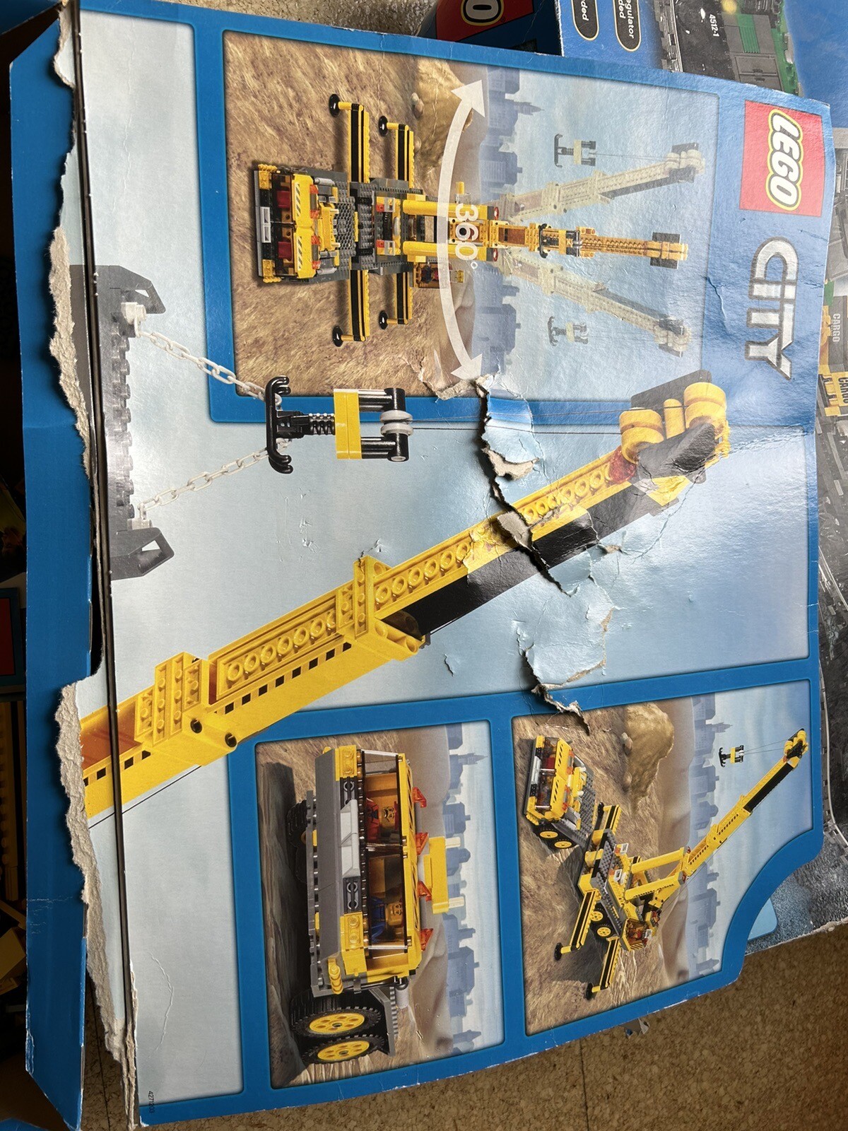 LEGO City 7249 Mobiler Baukran, Unvollständig | eBay