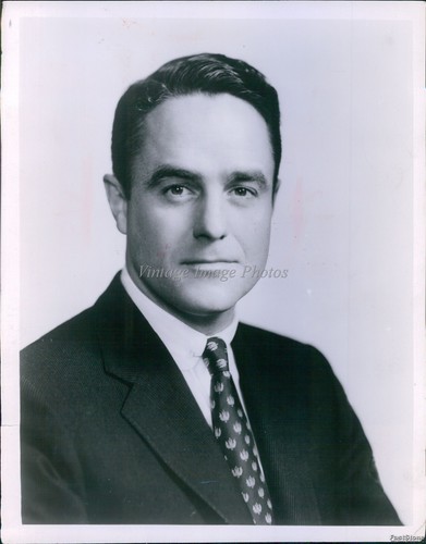 1957 Photo Robert Sargent Shriver Jr Pres Chicago Board Education ...