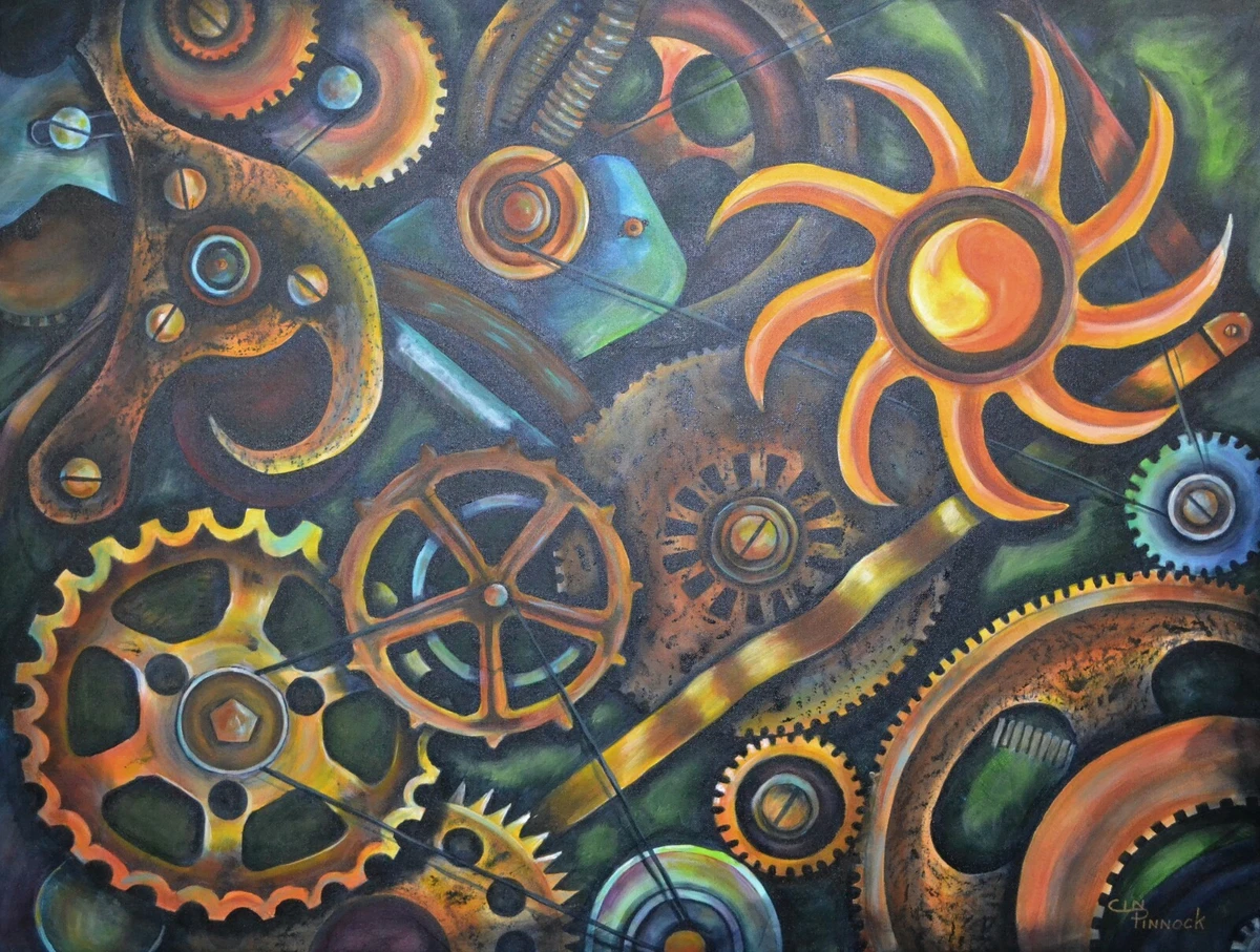 Mechanical Art Painting