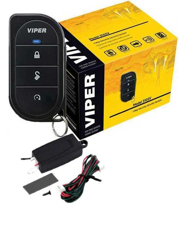 Viper 350 Plus 3105V 1-way Car Alarm Keyless with One Remote + DUB1 ...