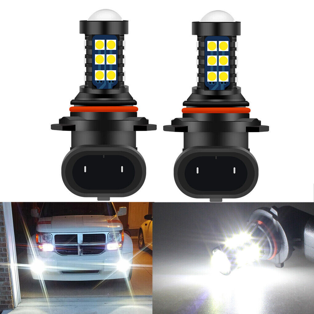 DYNITX H10 9145 9140 9005 9045 LED Fog Light Bulbs Conversion Kit 6500K ...