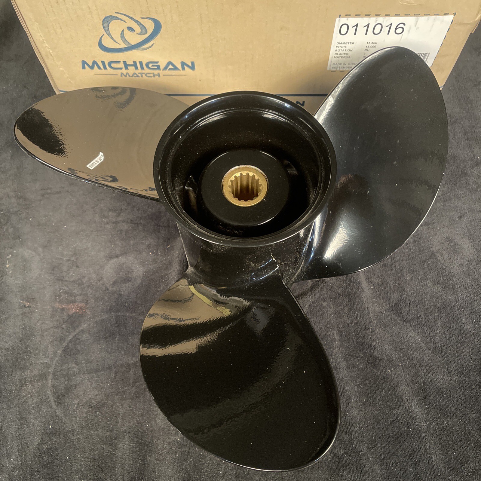 Michigan Wheel Johnson Evinrude OMC Cobra Seadrive Boat Propeller 15 x ...