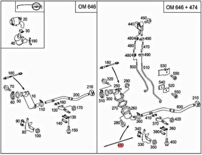 Genuine MERCEDES V251 C209 CL203 S203 S211 W203 Temperature sensor ...