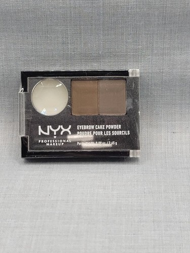 NYX Cosmetics Eyebrow Cake Powder ECP03 Taupe / Ash - Sealed | eBay