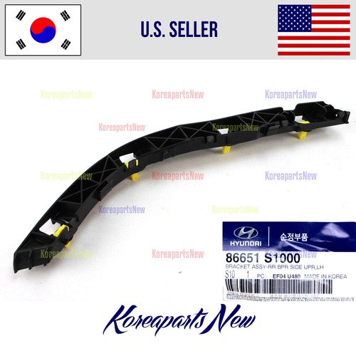 REAR Bumper Bracket Retainer Left DRIVER 86651S2000 Hyundai Santa Fe ...