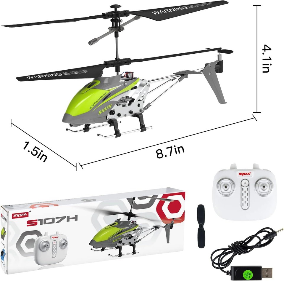 2.4G Mini Remote Control Helicopter with Altitude Hold and Gyro for ...