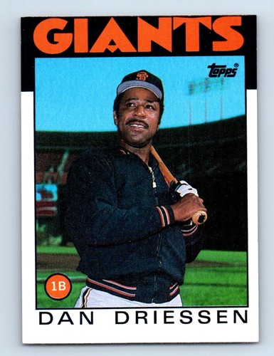 1986 Topps Dan Driessen San Francisco Giants #65 | eBay