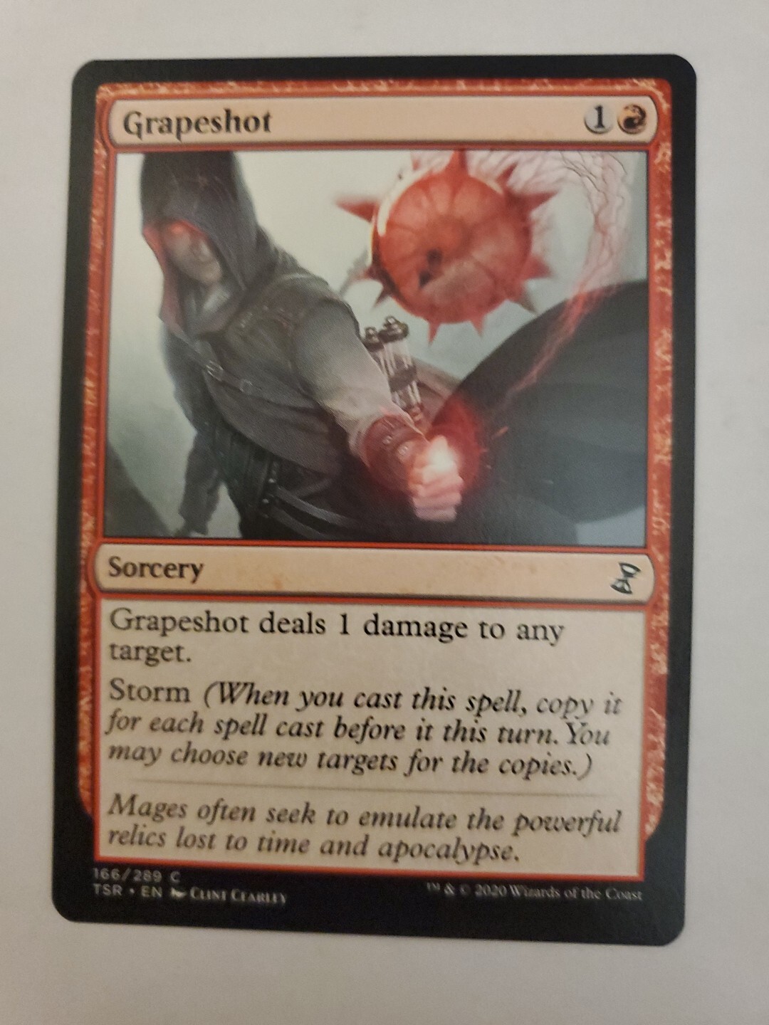 MTG Magic The Gathering Card Grapeshot Sorcery Red Time Spiral ...