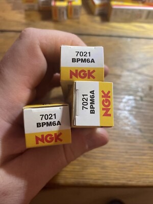 3x NGK - BPM6A - Spark Plugs, BPM6A 7021 | eBay