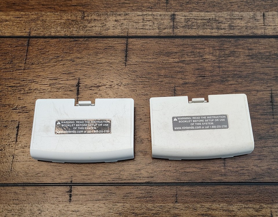 OEM Original Game Boy Advance Battery Covers (8 Colors) | eBay
