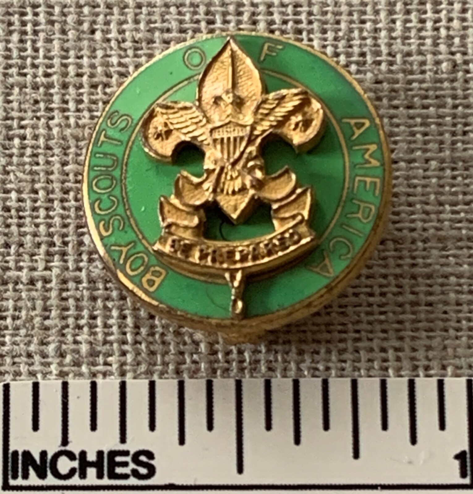 Vintage ASSISTANT SCOUTMASTER Boy Scouts of America Uniform Collar PIN ...