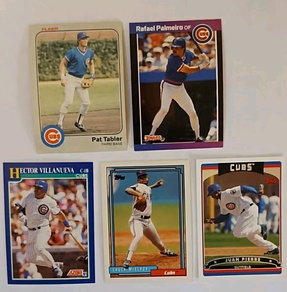 Baseball Card Grab Bag - 5 Card Lot / Mystery Pack Pick your team ...