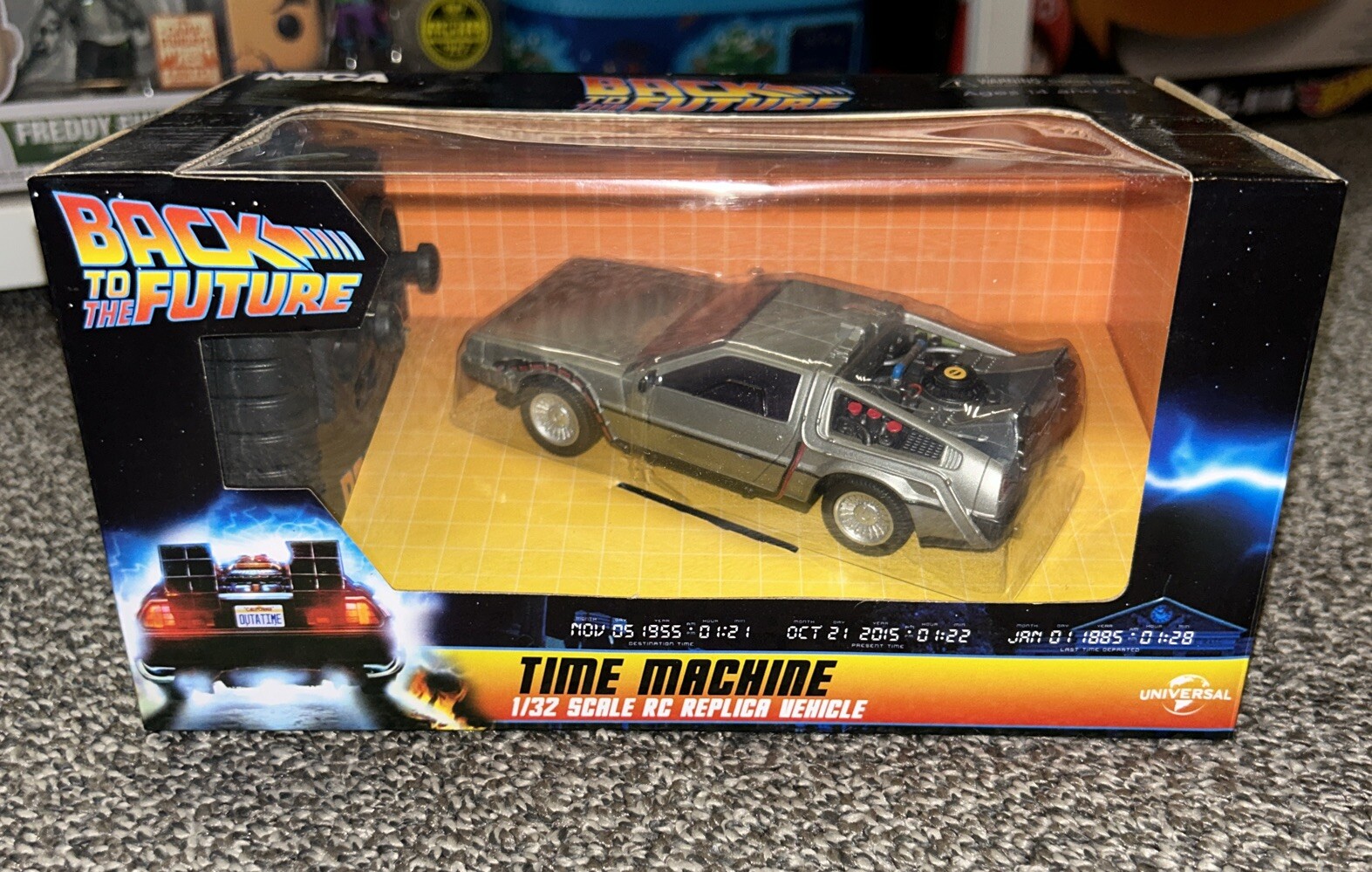 NECA Back to The Future RC Vehicle 1/32 - Silver (NECA53609 ...