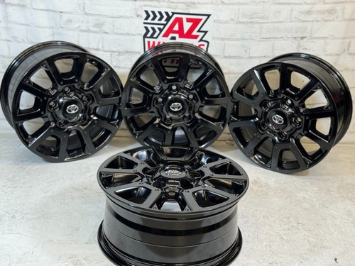 18" Inch OEM Genuine Wheels Toyota Tundra Land Cruiser Sequoia Black ...