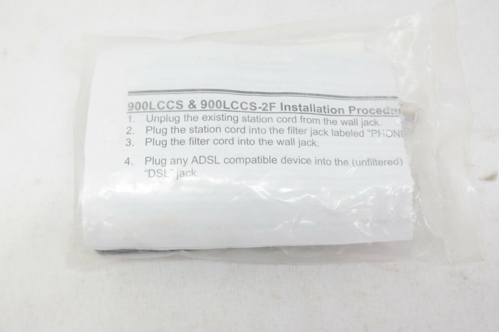 4 Qwest DSL ADSL Phone Line Filter Conditioners Suttle for sale online ...