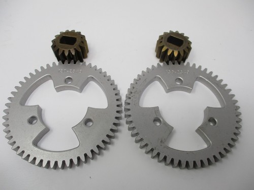 2 Genuine Toro 130-2349 Wheel Drive Gear & 2 Pinion 131-5399 for Wheel ...