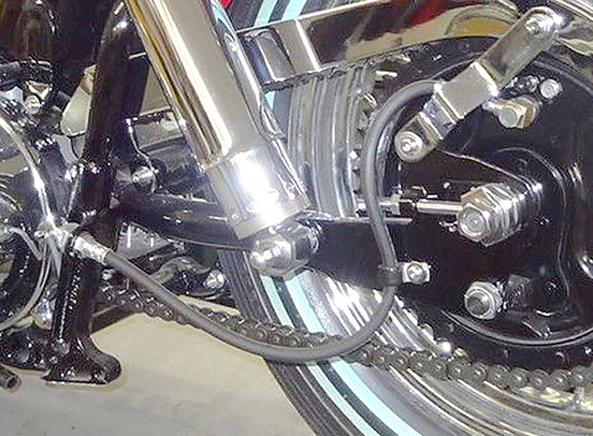 REAR BRAKE HOSE for 1958 - 1962 Harley Panhead Swing Arm | eBay