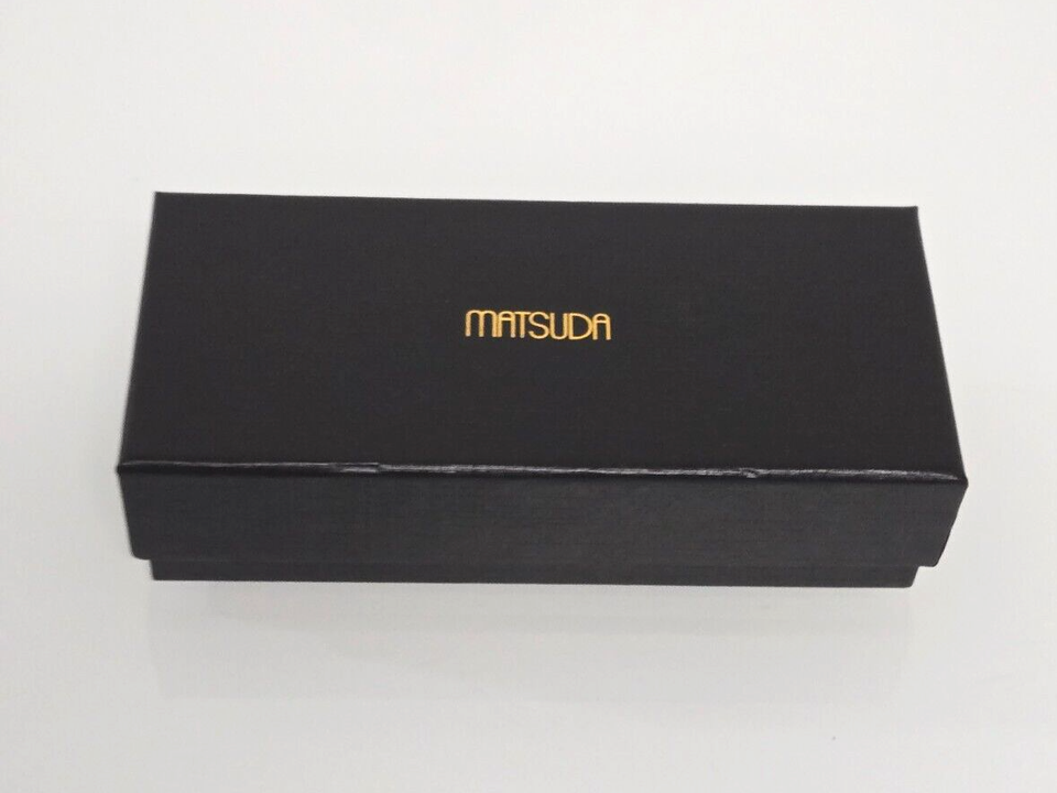 NEW!! Black Matsuda Hard Eyeglasses-Sunglasses Case, Box, Cloth | eBay