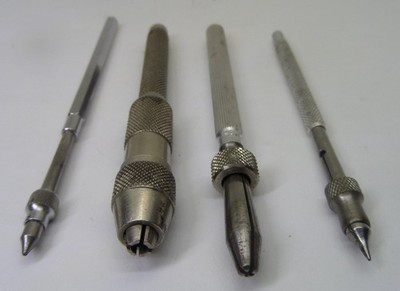 Vintage Pin Vise Watchmakers Jewelers Drill Watch Tool 4 Vices Vigor ...