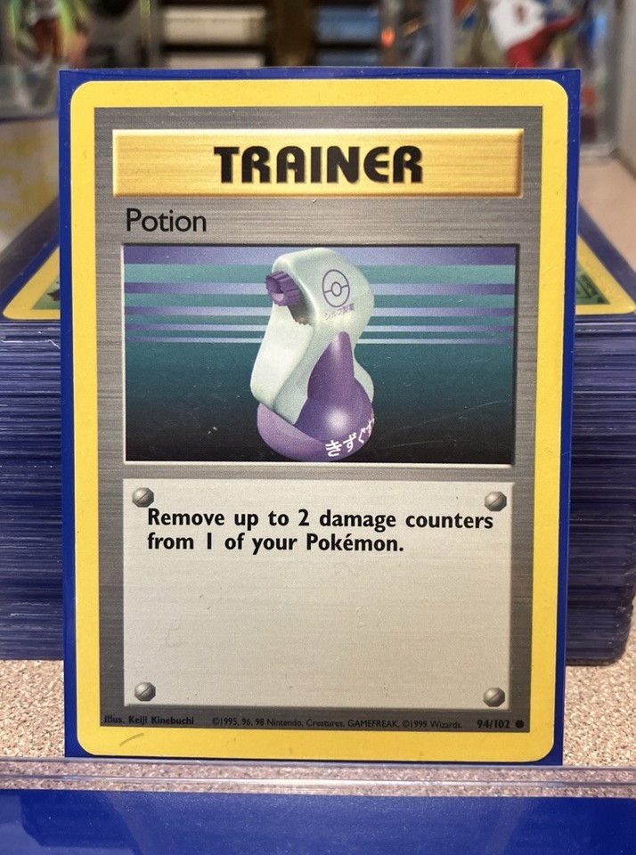 Potion Base Set 94/102 Trainer Pokemon Card Unlimited 1999 Wotc Wizards ...