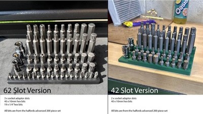 Halfords Advanced 10mm Hex Bit Set Holder (from 200pc Set) | Toolbox ...
