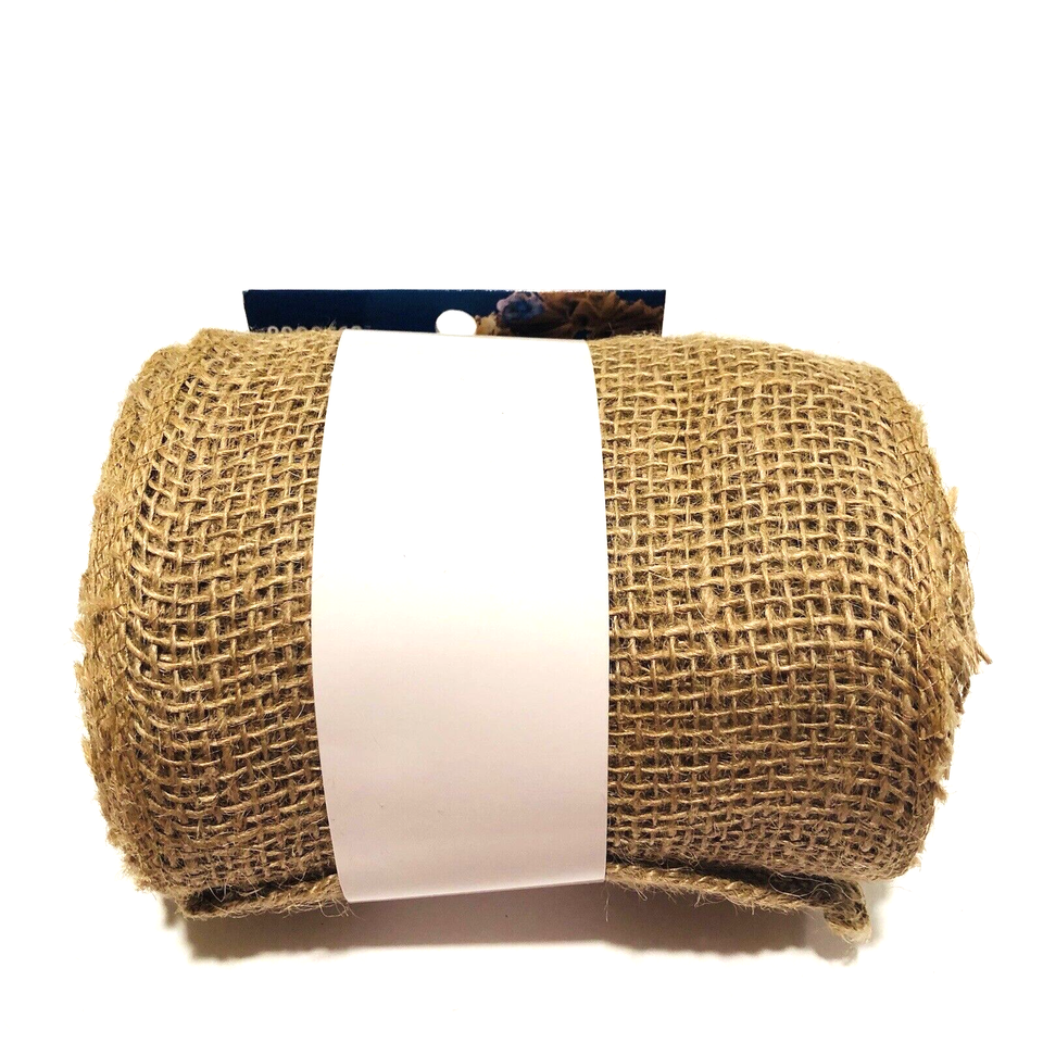 Panacea Decorative Accents Burlap Garland Brown 30FT Autumn Fall Decor ...