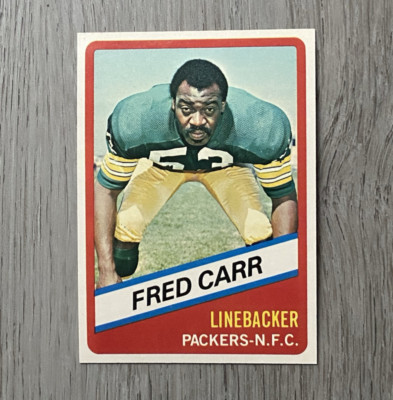 1976 NFL Topps 'Wonder Bread All-Star' | Fred Carr | #19 | Packers | eBay