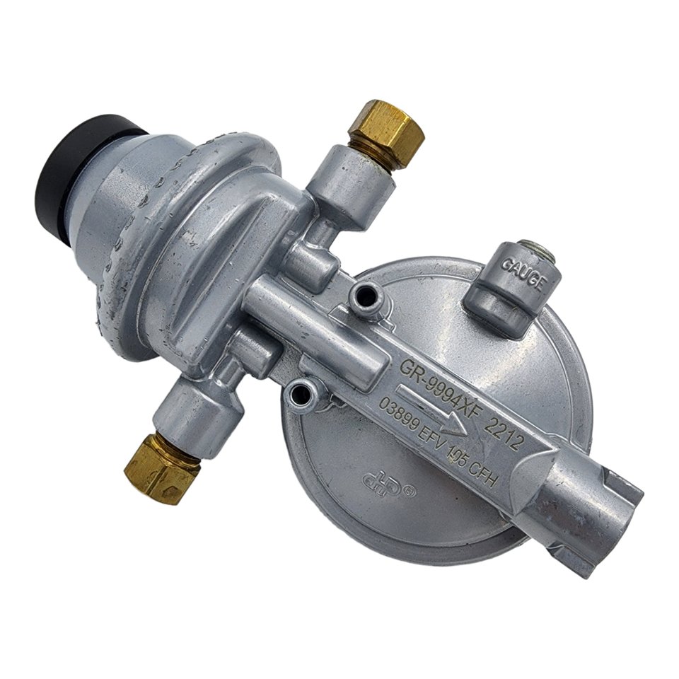 Fairview RV Camper LP / Propane 2 Stage Gas Regulator, Auto Changeover ...