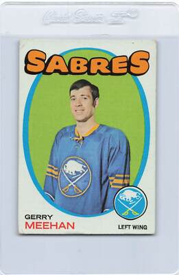 1971/72 Topps #74 Gerry Meehan Sabres EX *DA-C5880 | eBay