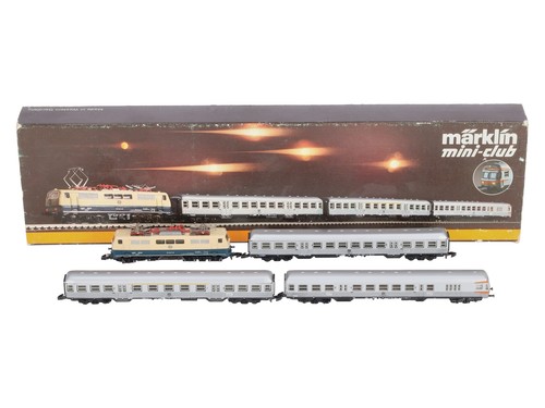 Marklin 8101 Mini-Club Z Gauge Electric Passenger Train Set LN/Box | eBay