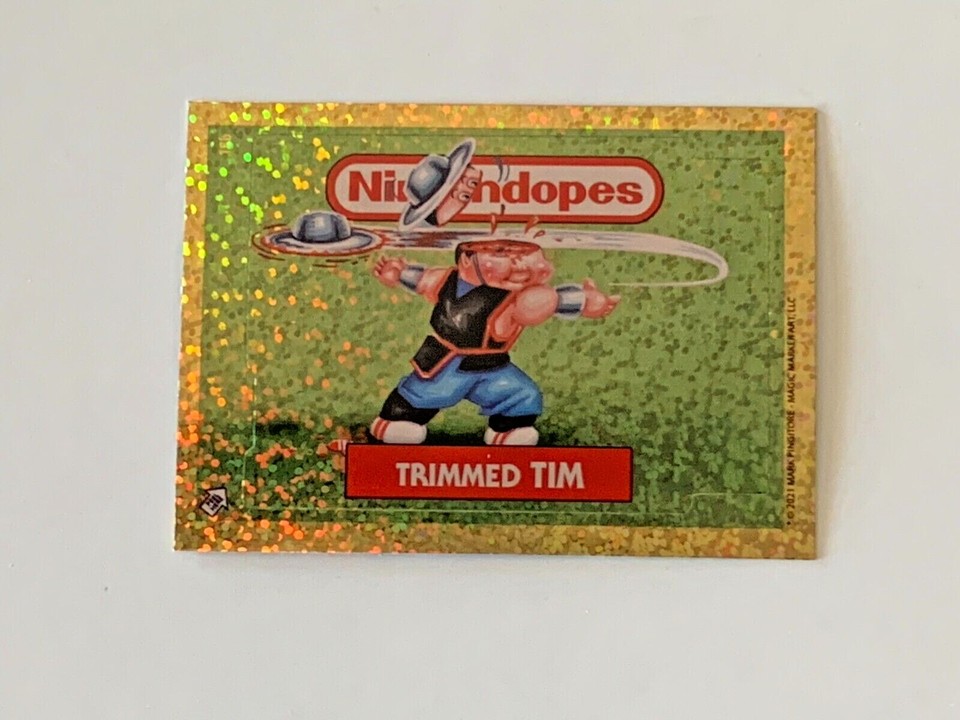 Nintendopes Foil Cards Garbage Pail Kids Nintendo Parody Cards - Pick ...