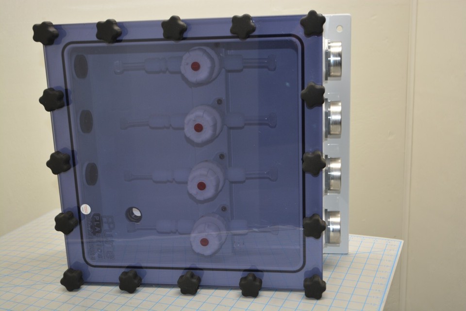 CHEMICAL DISTRIBUTION BOX /CHEM VLV BX W/4-GEMU C67 8 D 2-HPW VLV/ PURE ...