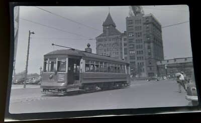 Original CTA Chicago Transit Trolley Streetcar Illinois Vintage Photo ...