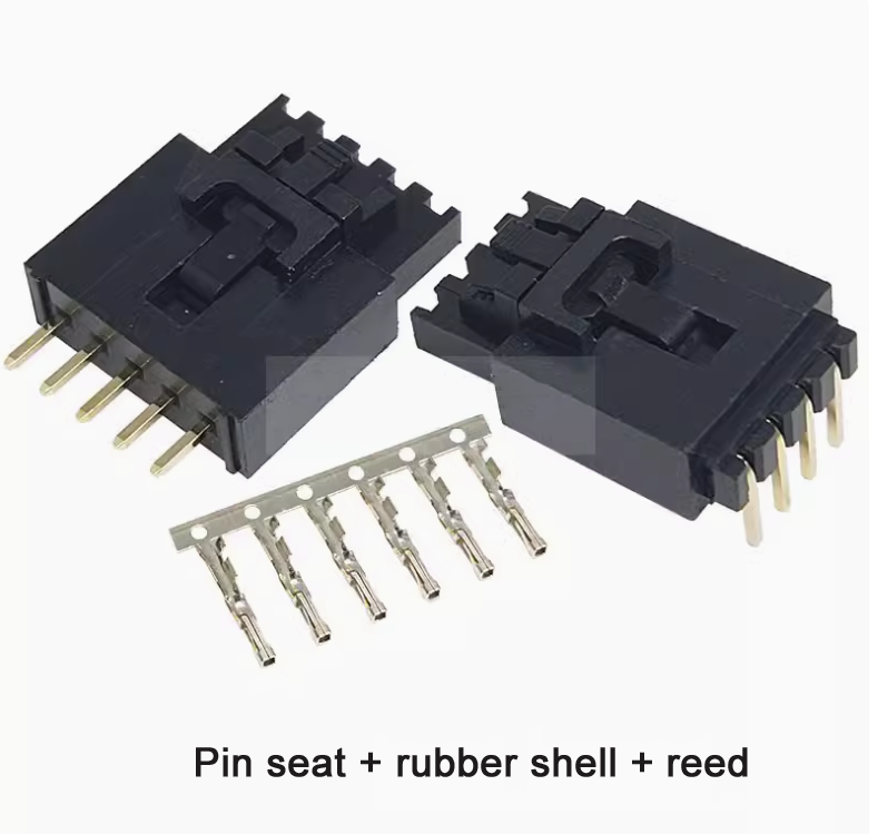 MX2.54mm Dupont Plug Connectors TJC8 2P3P4P5P6P12P Bent/Straight pin ...