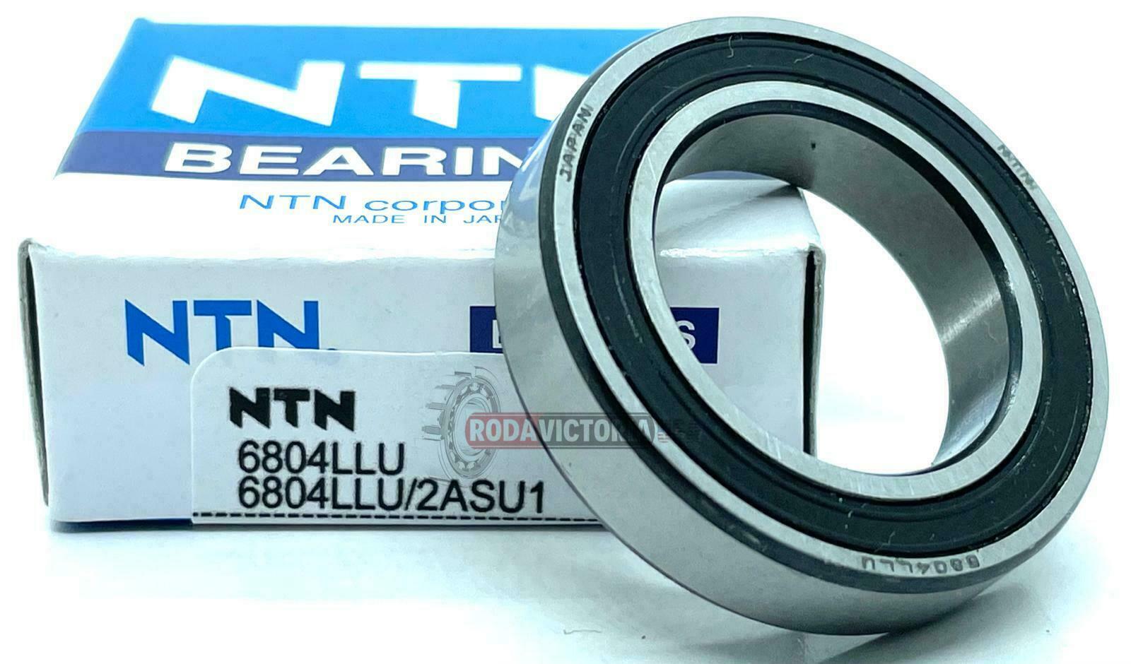 NTN JAPAN 6804 LLU Deep Groove Ball Bearings 20x32x7mm 6804-2RS 6804RS ...