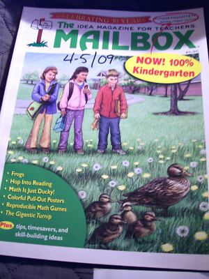 3 THE MAILBOX Kindergarten Idea Magazines for Teachers Apr/May June ...