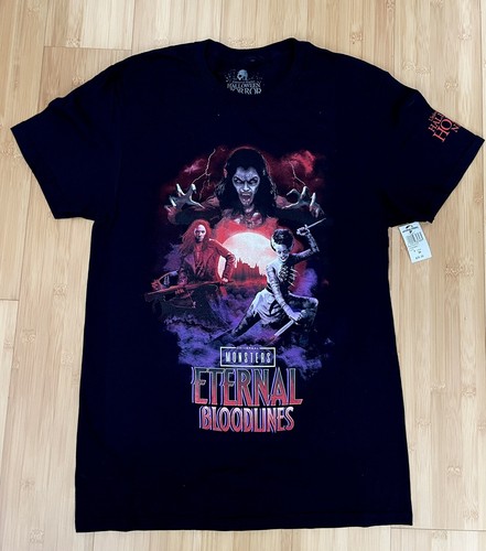 HHN 2024 Universal Monsters Eternal Bloodlines T-shirt Small *New | eBay