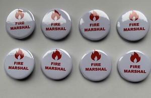 8 X Fire Marshal Badge Set | eBay