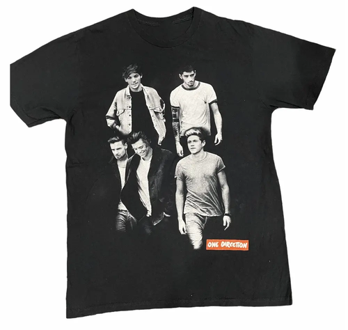 Rare ONE DIRECTION Black Unisex All size Shirt FN261 | eBay