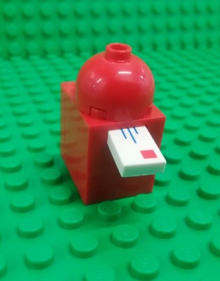 *NEW* Lego Mail box Red Post Office Box Letter Parcel Envelope Town ...