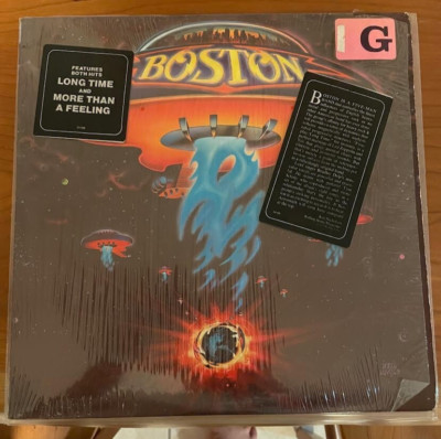 "Boston" by Boston, Debut Album, EXC Vinyl, First Pressing, with Hype ...