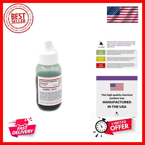 Universal Indicator Solution, 25mL - The Curated Chemical Collection | eBay
