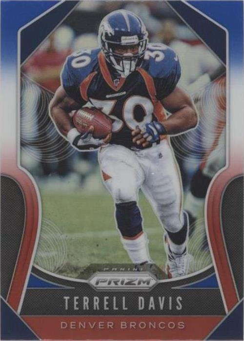 2019 Panini Prizm - Terrell Davis #291 Red White & Blue Prizm for sale ...