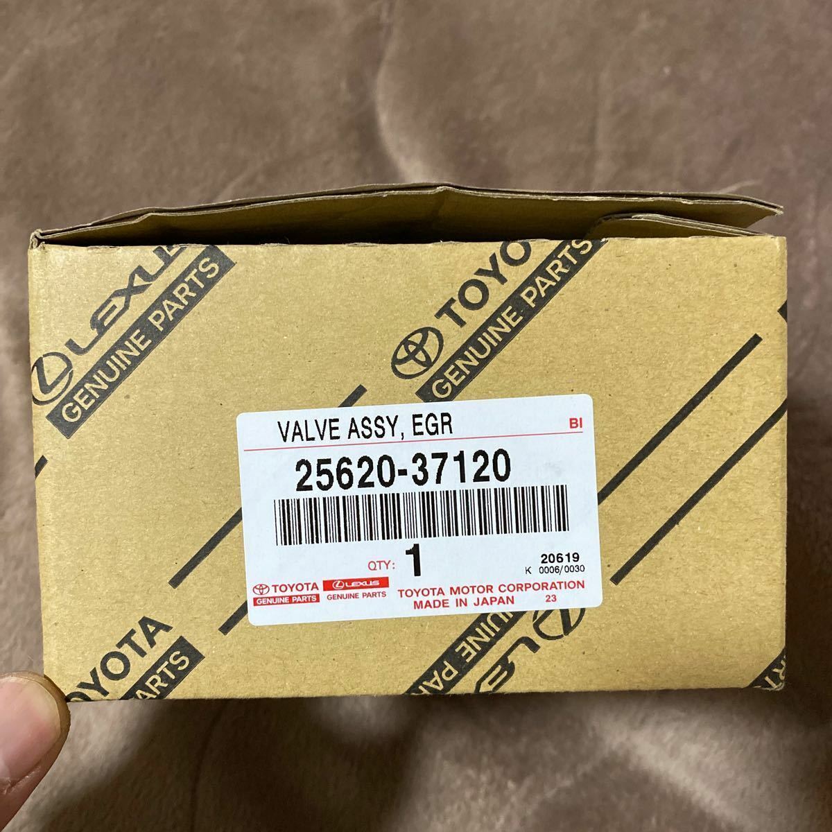 Toyota Prius Xw30 EGR Valve 2562037120 Genuine for sale online | eBay