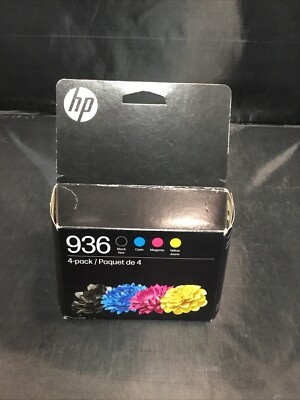 Authentic HP 936 Standard Capacity Ink Cartridges 4 Pack B/C/M/Y ...