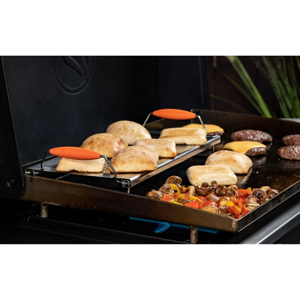 Blackstone Stainless Steel Adjustable Warming Rack | eBay