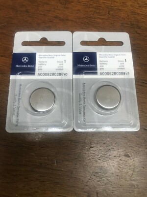 Genuine Original Mercedes Benz Remote Keyless Key Fob Entry Battery 2 ...